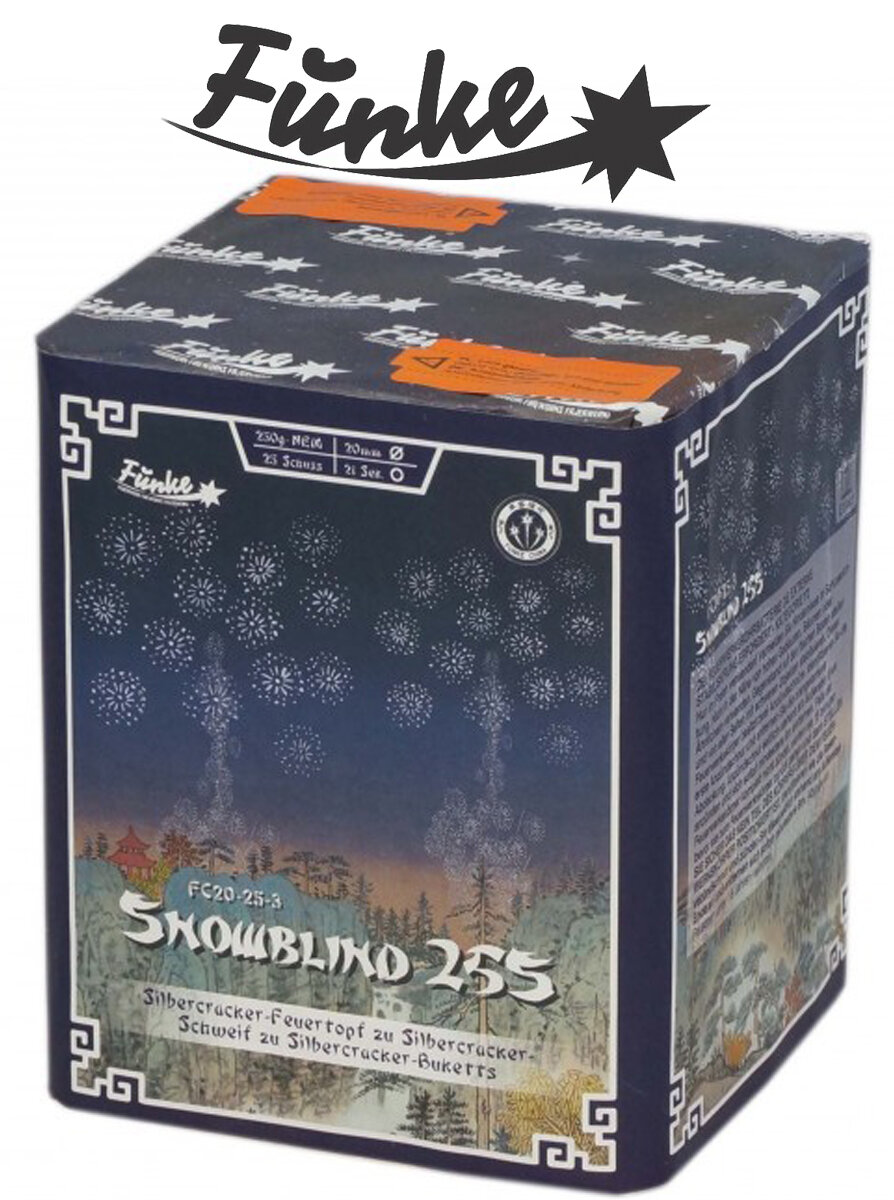 Funke Feuerwerk Batterie Snowblind 25S feuerwerksbatterie berlin kauf ...